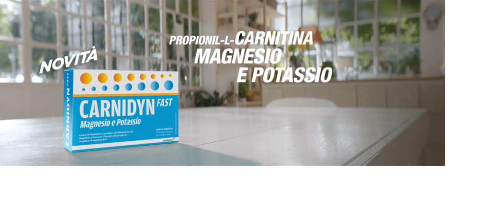 Carnidyn Fast Magnesio e Potassio debutta in comunicazione con ...