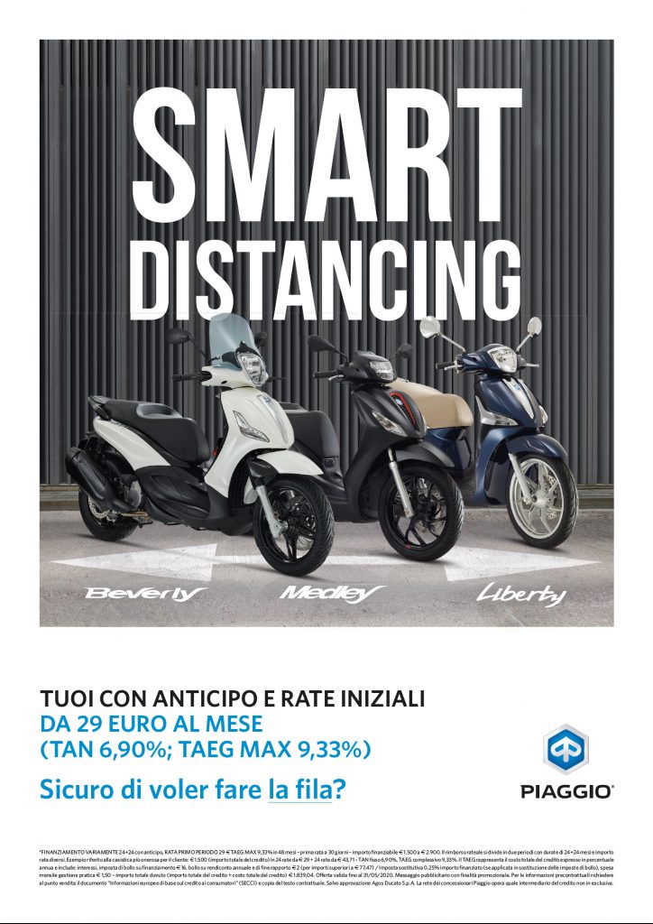Gruppo Piaggio reinventa la social distancing con The Ad Store Italia ...