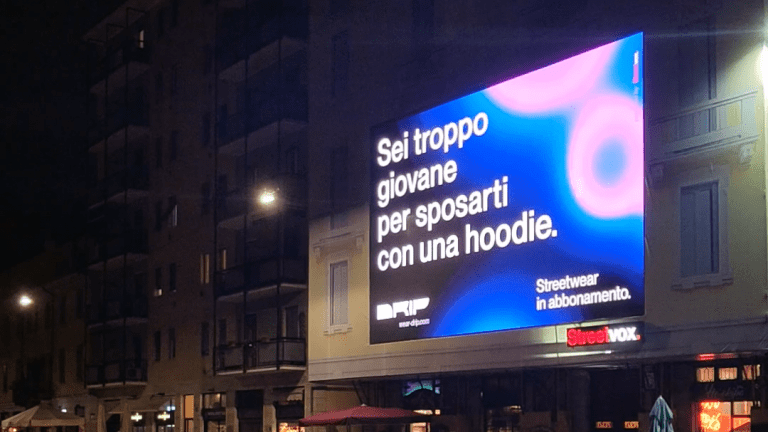 Drip debutta in OOH a Milano per stravolgere il mondo dello streetware ...