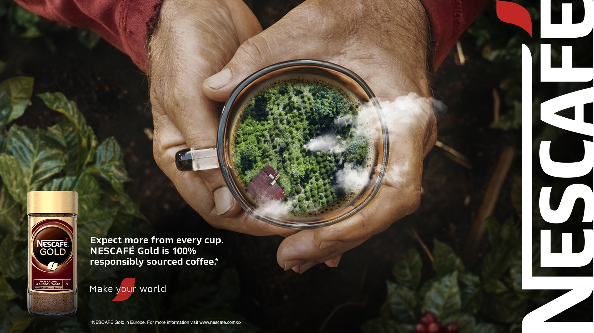 Nescafé punta sulla sostenibilità con la nuova adv europea “Expect more ...