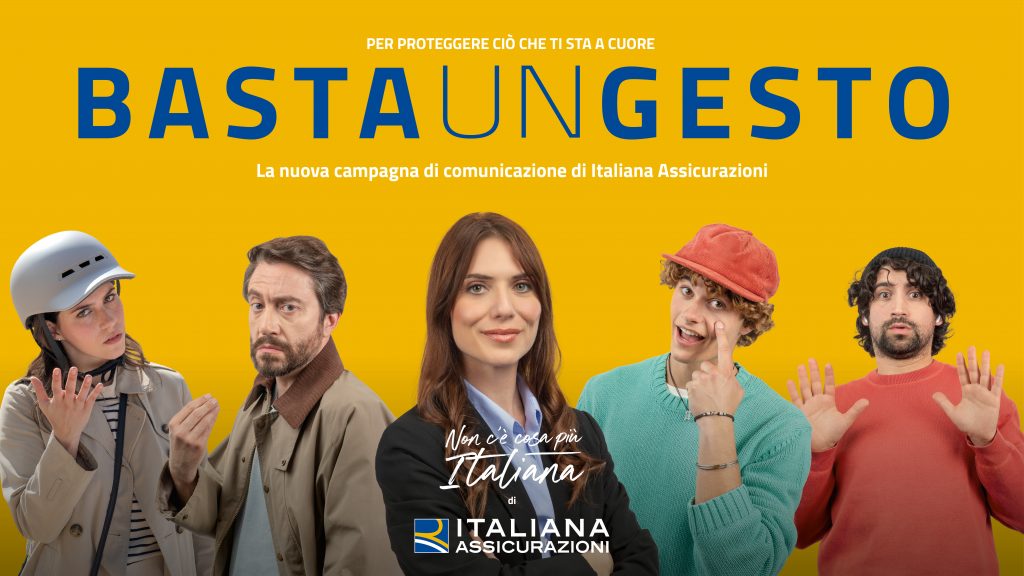 Italiana Assicurazioni debutta in TV con “Ti basta un gesto ...