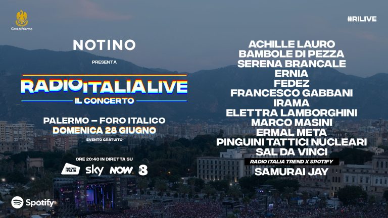 Radio Italia Live - Il Concerto fa il bis a Palermo il 28 giugno ...